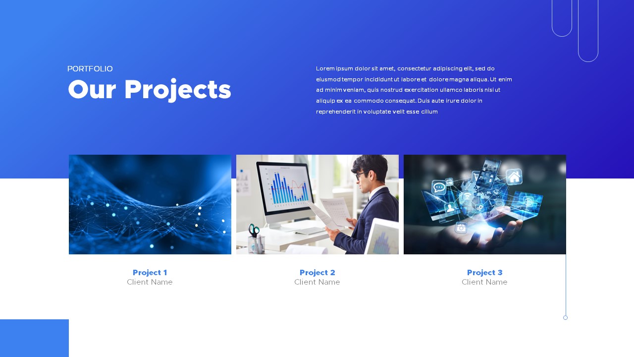 Blue PowerPoint Template