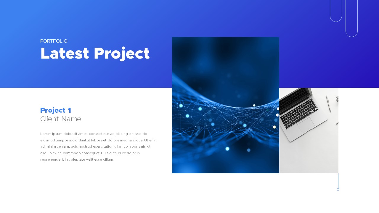 Blue PowerPoint Template