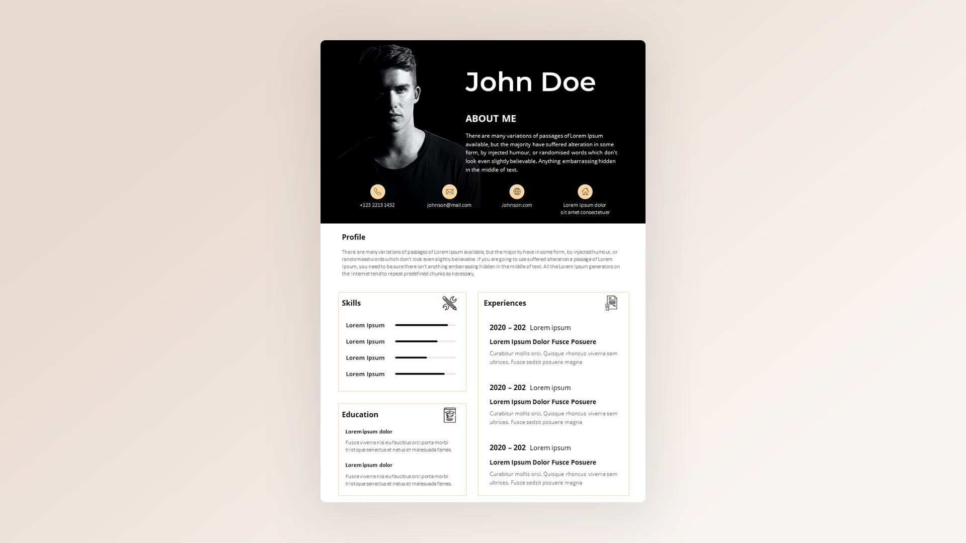 Powerpoint Resume Templates Prntbl concejomunicipaldechinu gov co