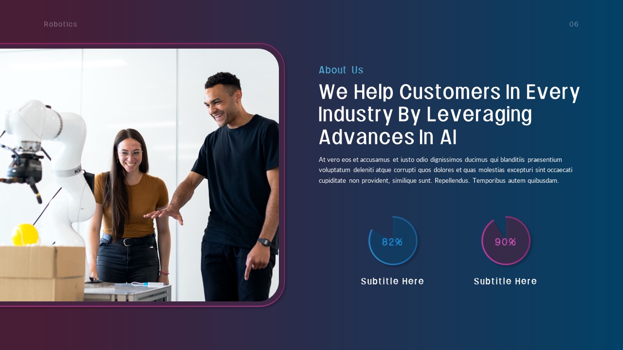 Robotics Powerpoint Template Ai And Robot Ppt Slides