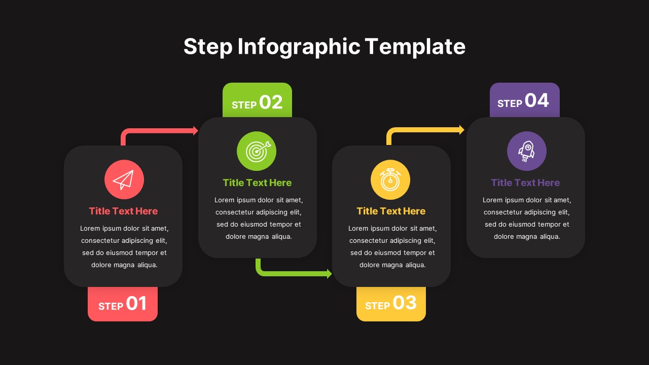 Step Infographic Template - SlideBazaar