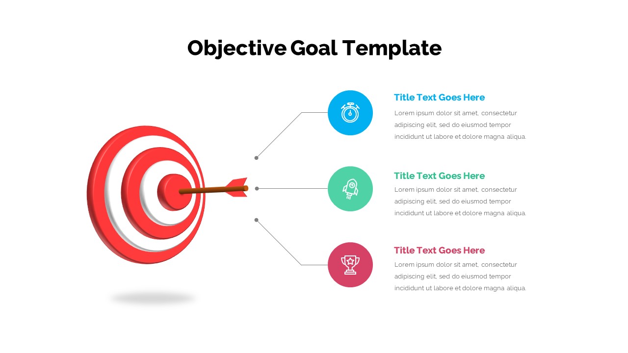 Objective Goal Template - SlideBazaar