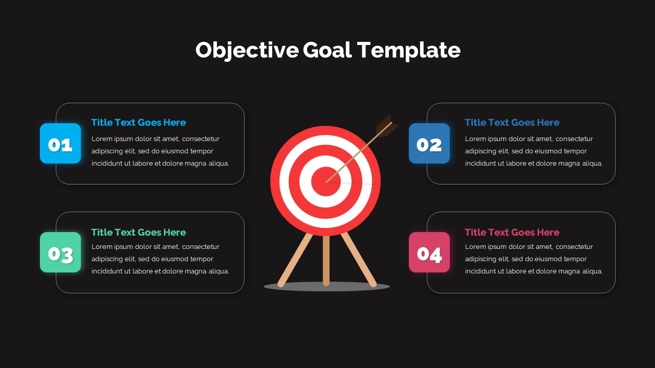 Objective Goals Template - SlideBazaar