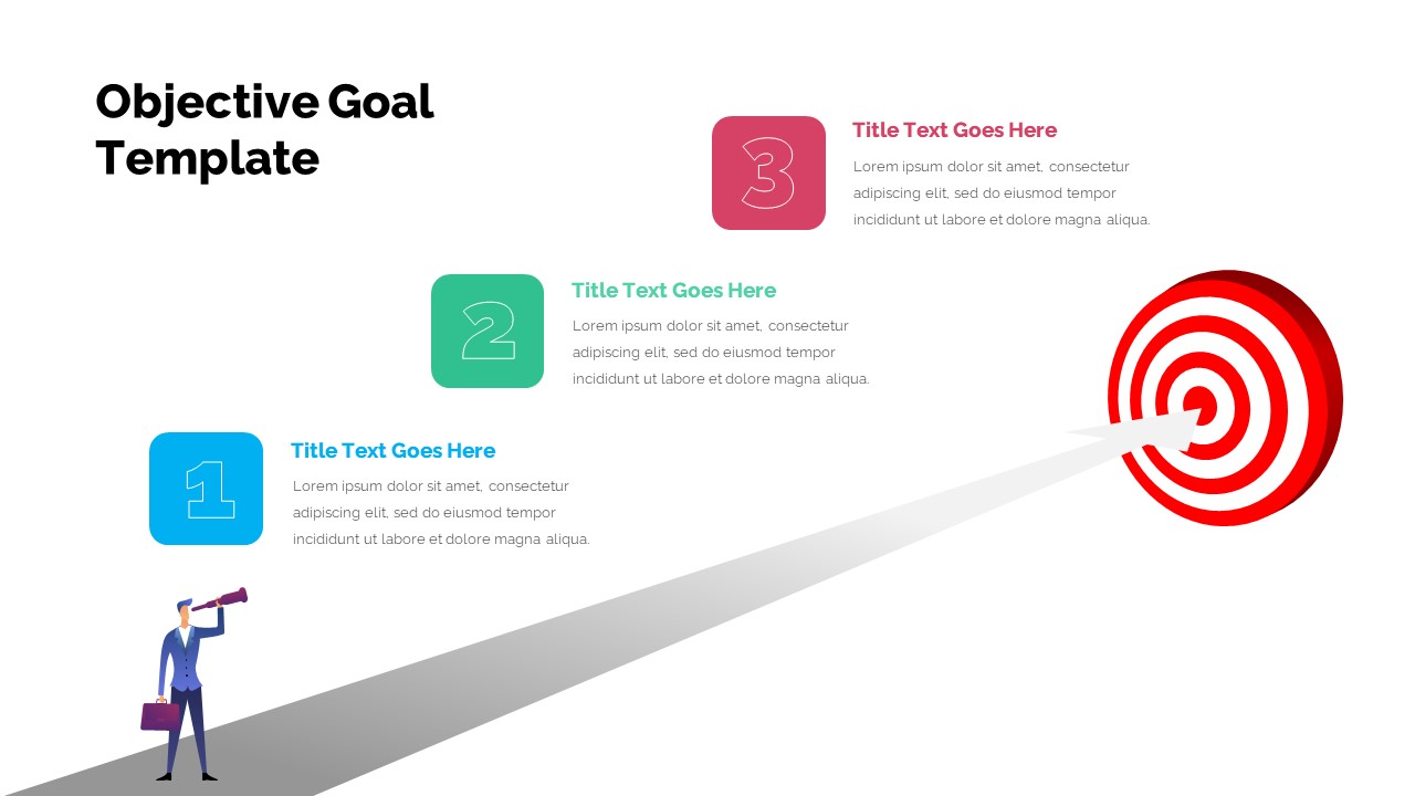 Objective Goals Template For PowerPoint SlideBazaar