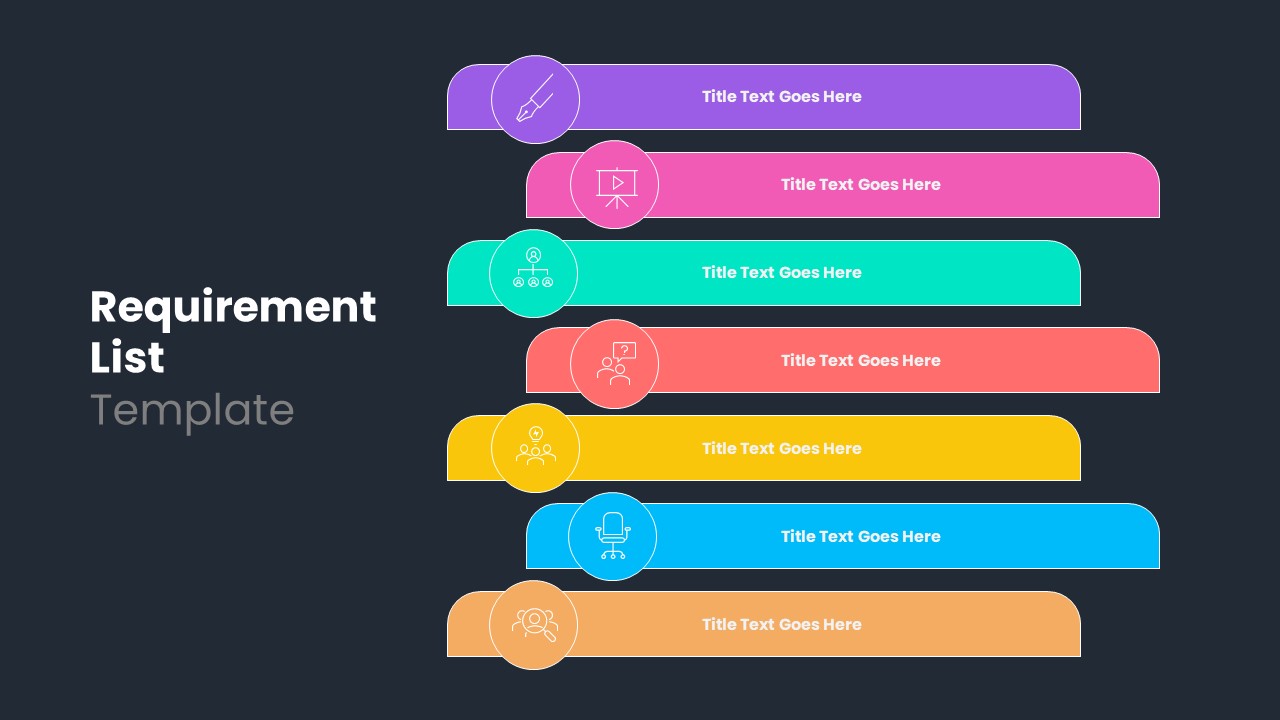 Requirement List Template Slidebazaar