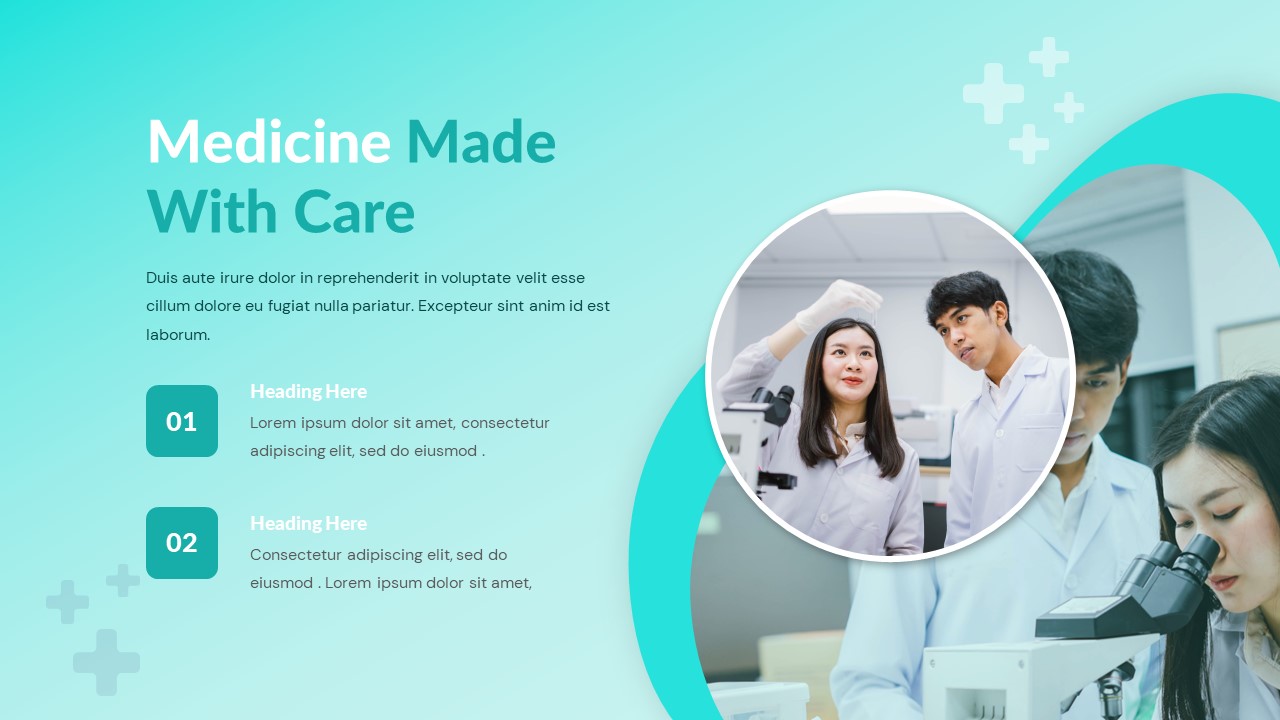 Animated Medicine PowerPoint Template