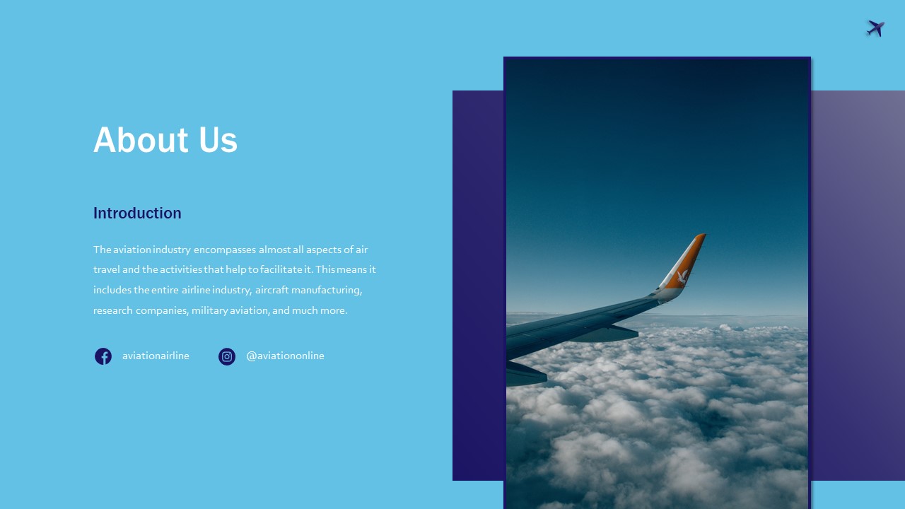 Aviation Industry PowerPoint Template
