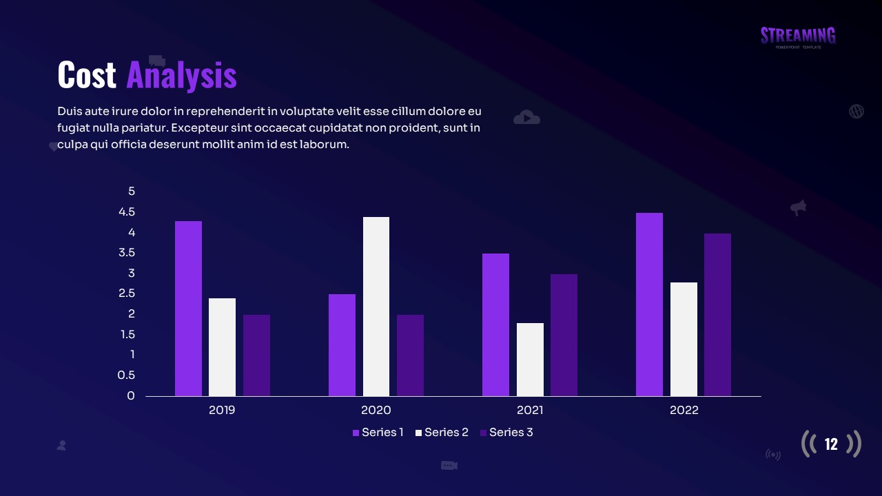 Streaming PowerPoint Template