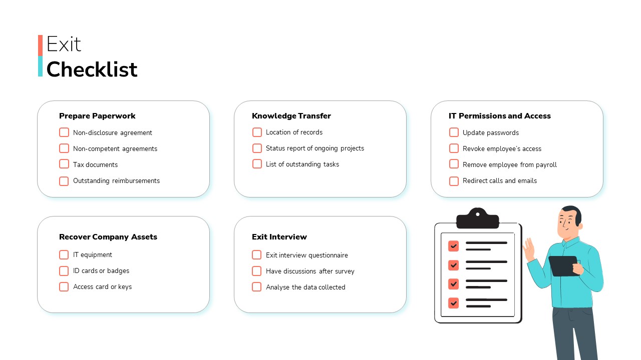 Employee Offboarding PowerPoint Template Employee Offboarding PowerPoint Template