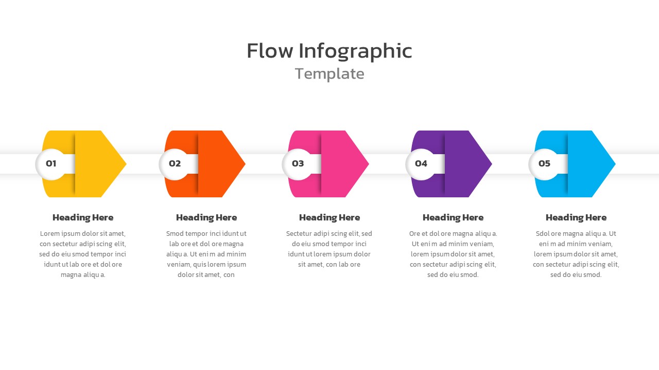 Flow Infographic - SlideBazaar