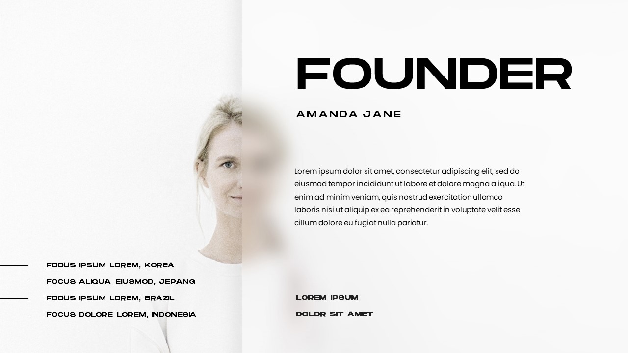 Focus Presentation Template