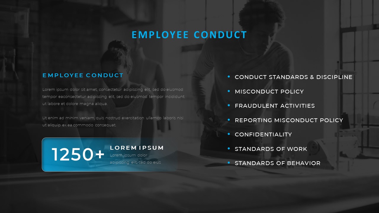 HR Induction PowerPoint Template | Employee Onboarding Slides