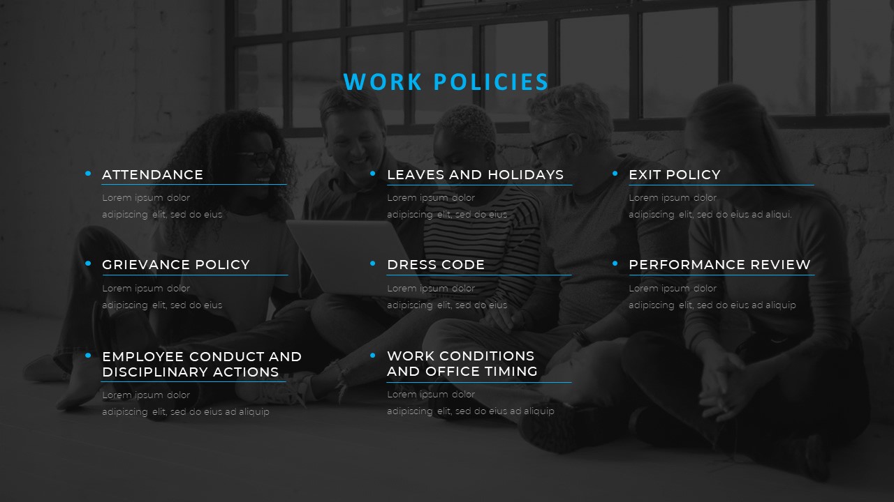 HR Induction PowerPoint Template | Employee Onboarding Slides