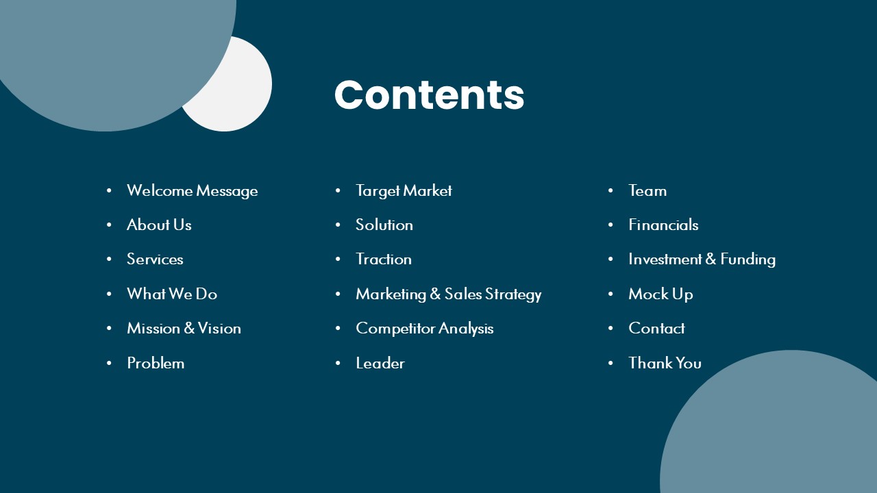 Investor Pitch Deck | PowerPoint Template