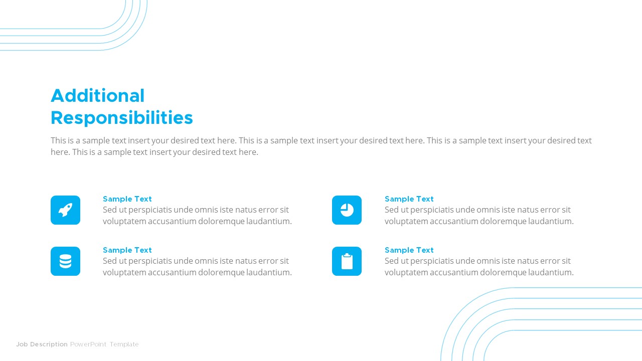 Job Description PowerPoint Template