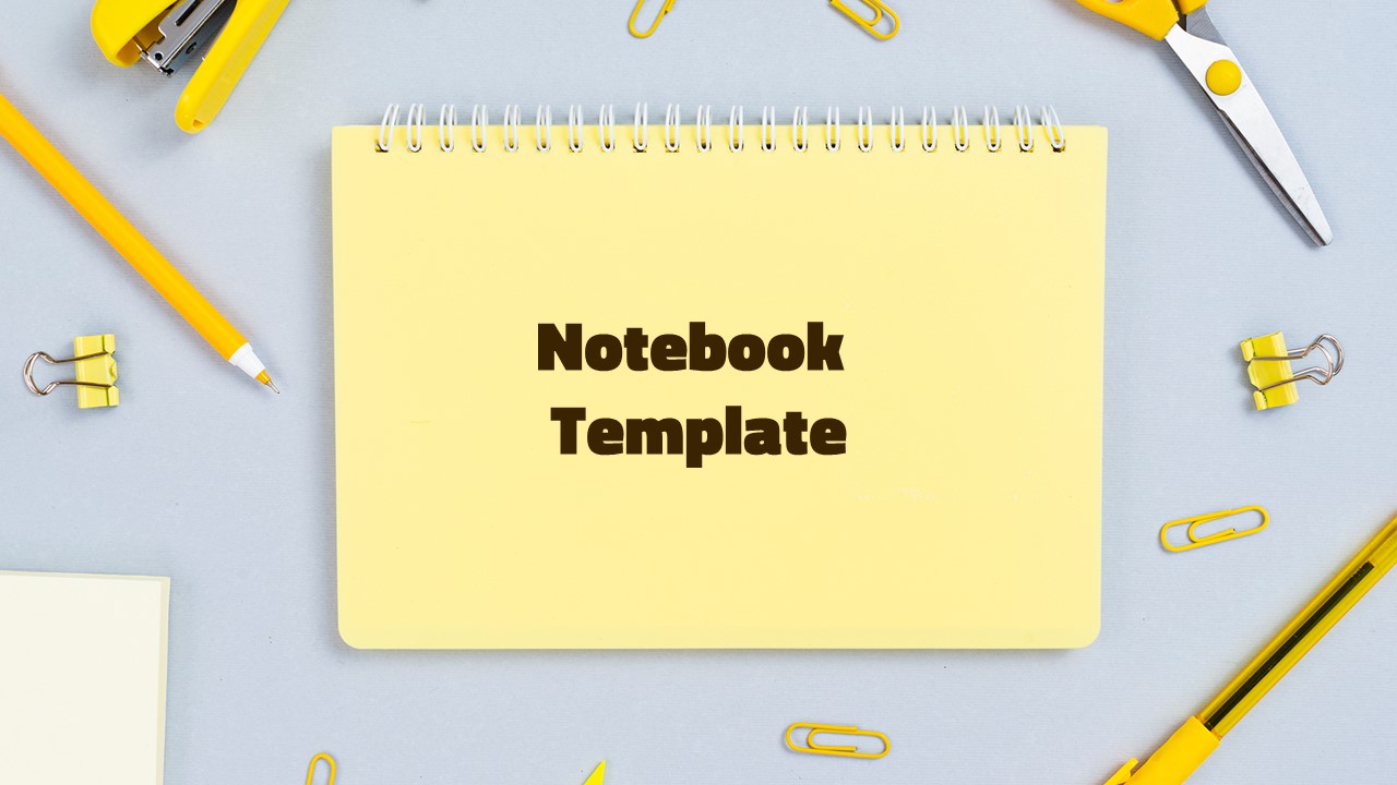 Notebook PowerPoint Template