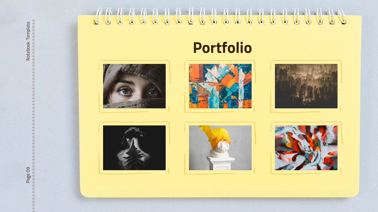 Notebook PowerPoint Template