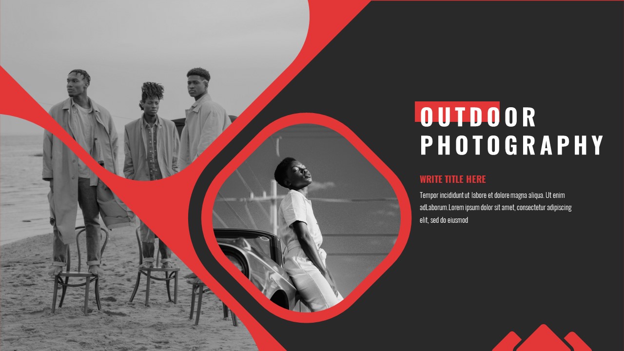 Red and Black PowerPoint Template