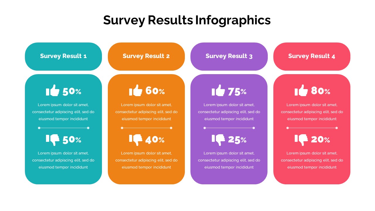 Survey Results Infographics Template