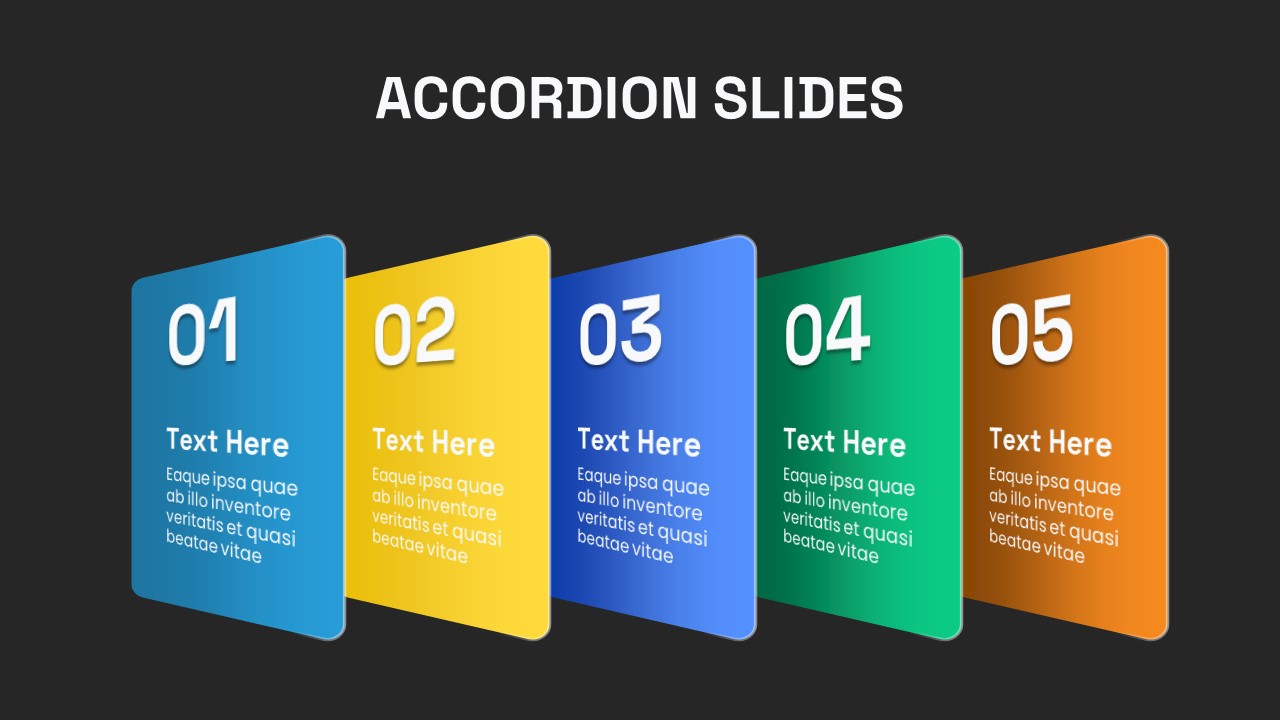 Accordion Animated Template - SlideBazaar
