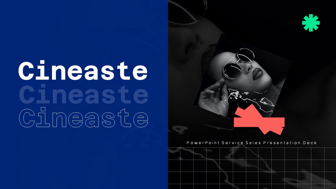 Cineaste Theme Sales Presentation Template