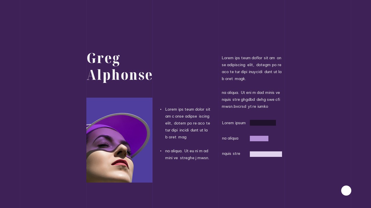 Grofler Purple Presentation Template