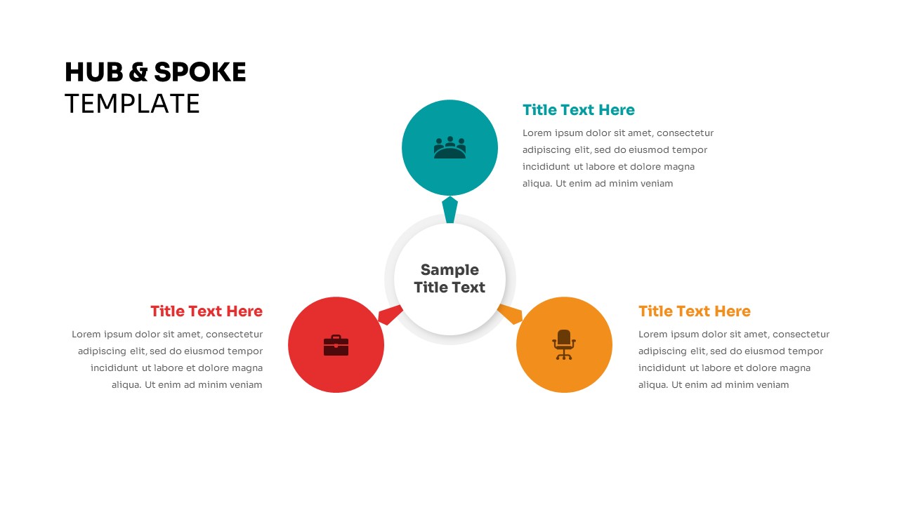 Hub And Spoke Template SlideBazaar