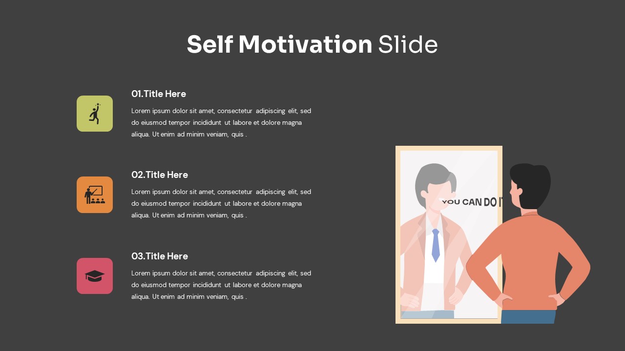 Self Motivation Slide - SlideBazaar