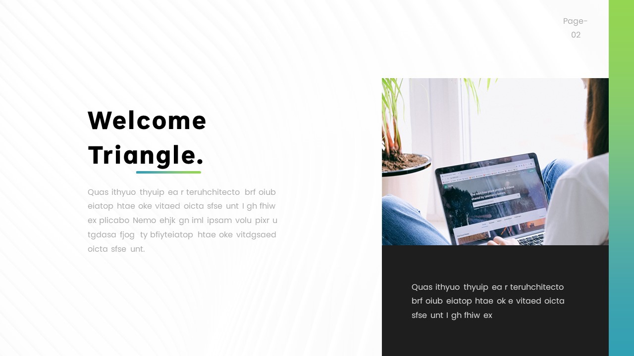 Triangle Marketing Plan - SlideBazaar