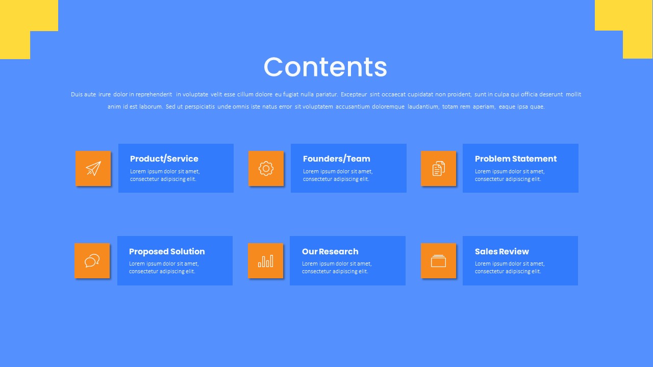 Audit Sales Review Deck Template