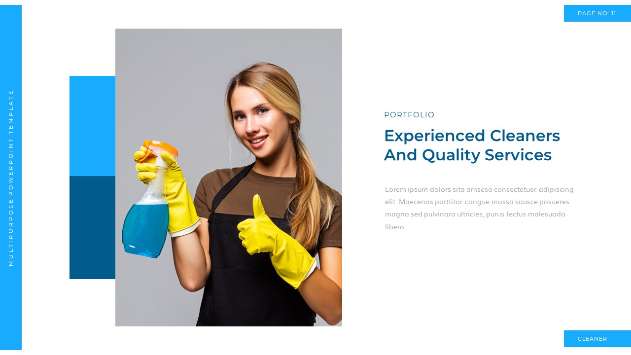 Cleaning Service PowerPoint Template