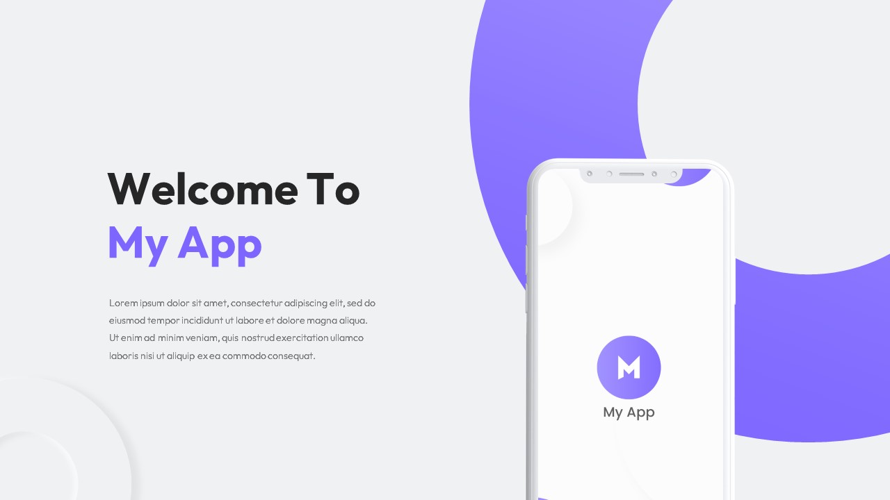 Smartphone App Presentation Template - SlideBazaar