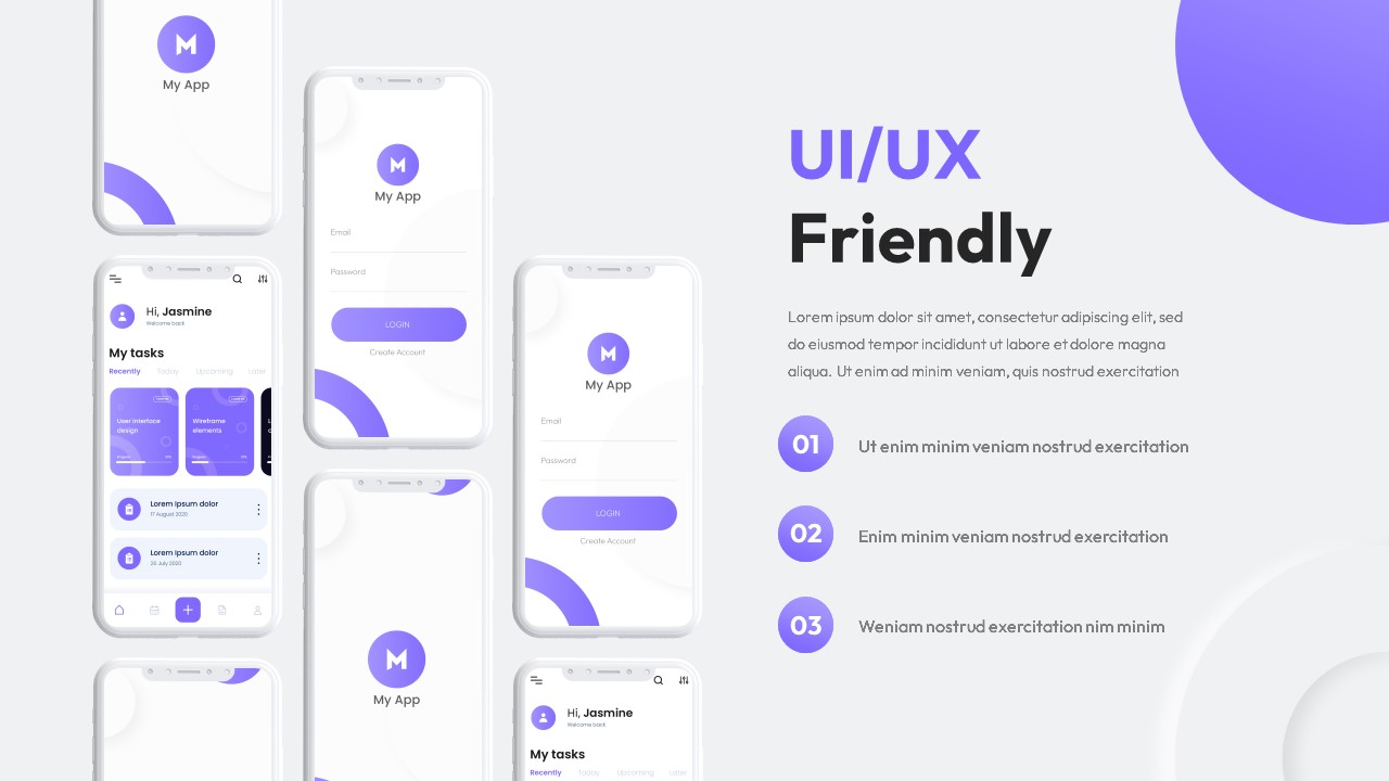 Smartphone App Presentation Template - SlideBazaar