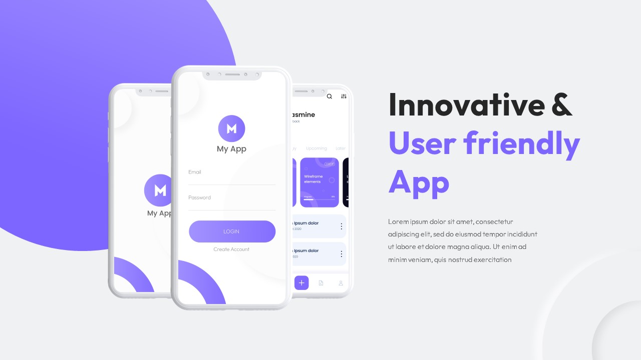 Smartphone App Presentation Template - SlideBazaar