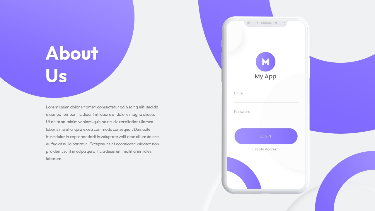 Smartphone App Presentation Template - SlideBazaar
