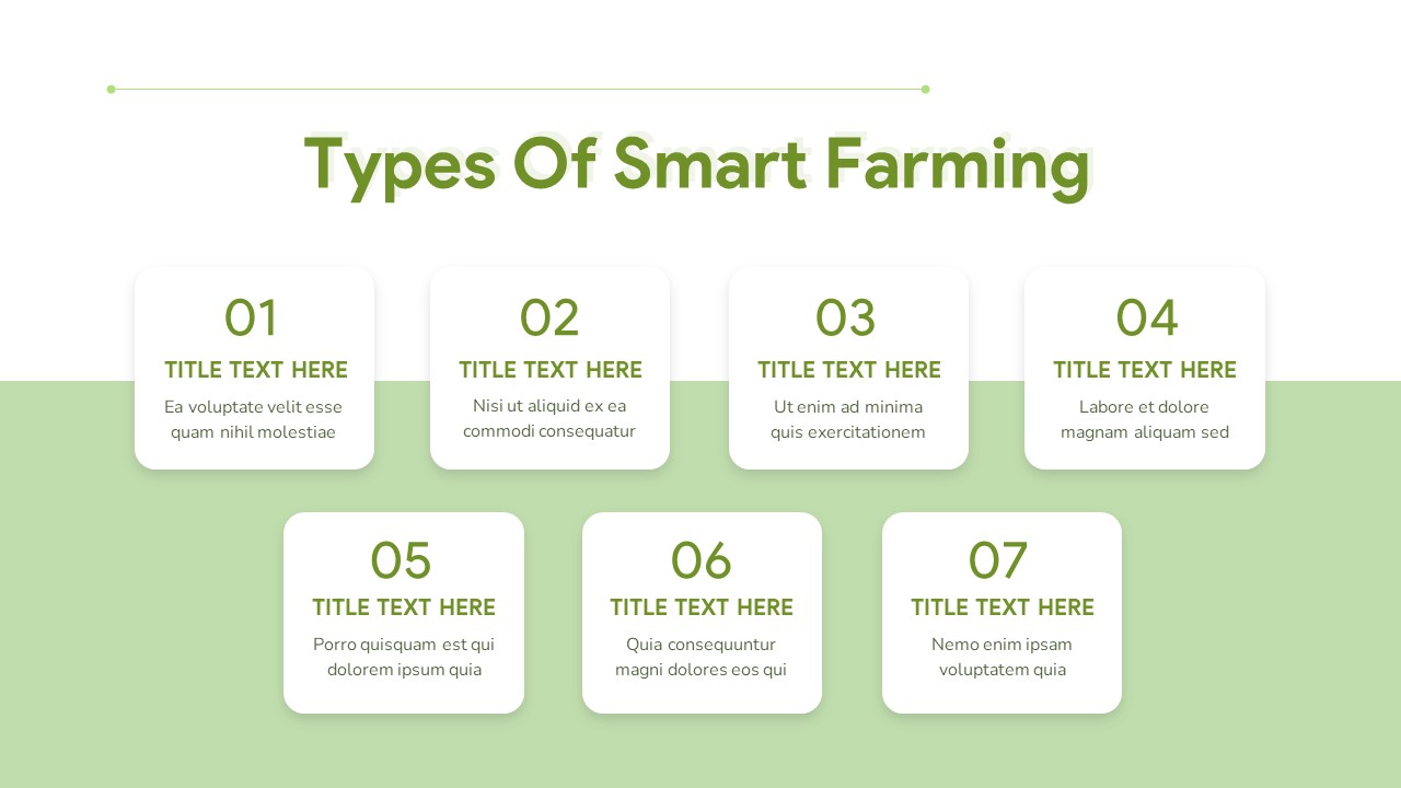 Smart Farming Presentation Template