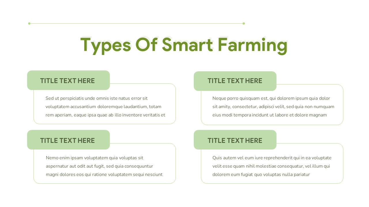 Smart Farming Presentation Template