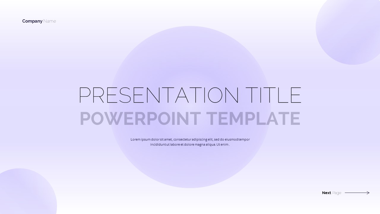 Presentation Title PowerPoint Template SlideBazaar