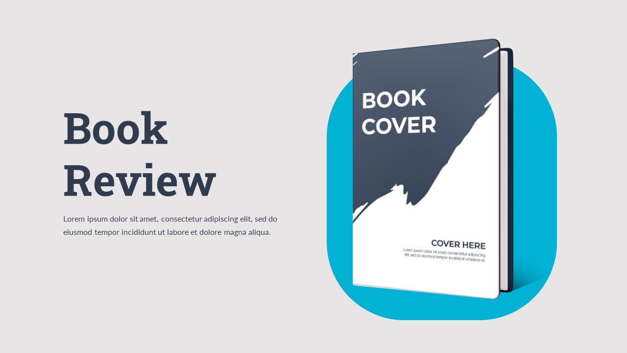 Book Review PowerPoint Template Slidebazaar