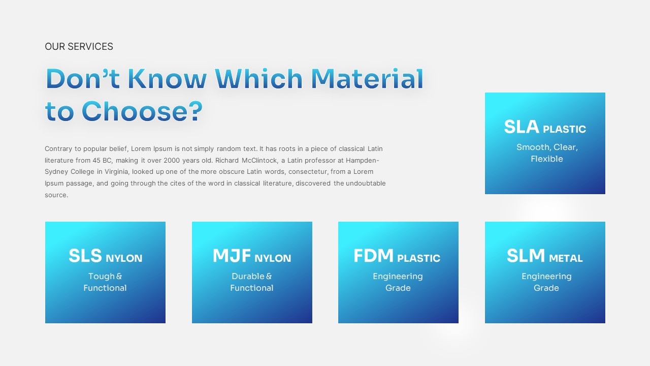 3D Printing Deck PowerPoint Template - SlideBazaar