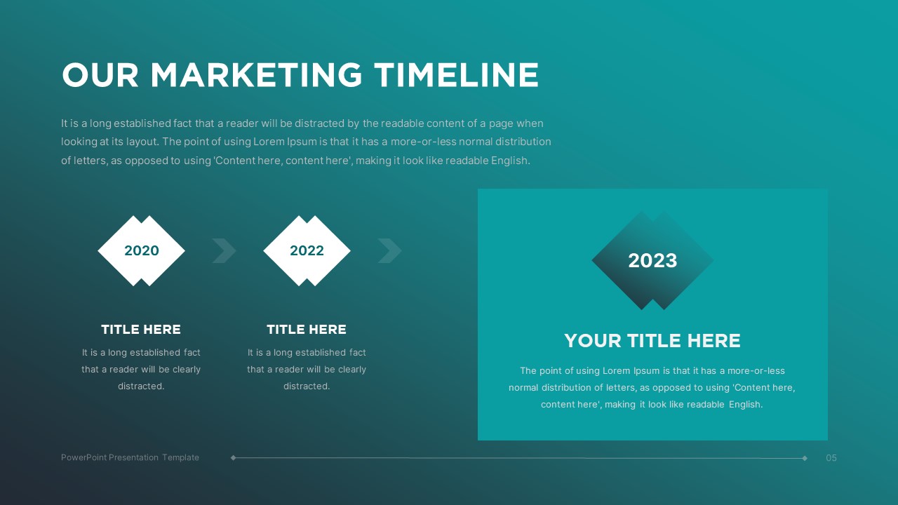Free Marketing Plan PowerPoint Template