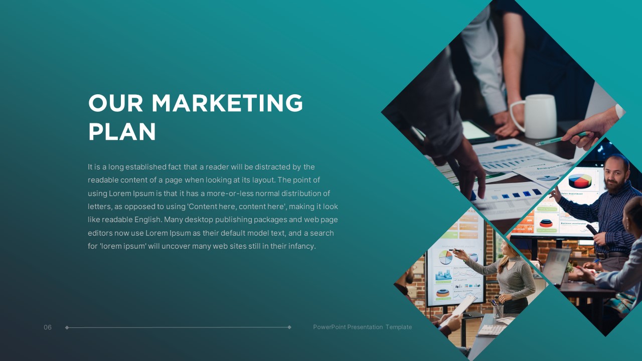 Free Marketing Plan PowerPoint Template Free Marketing Plan PowerPoint Template
