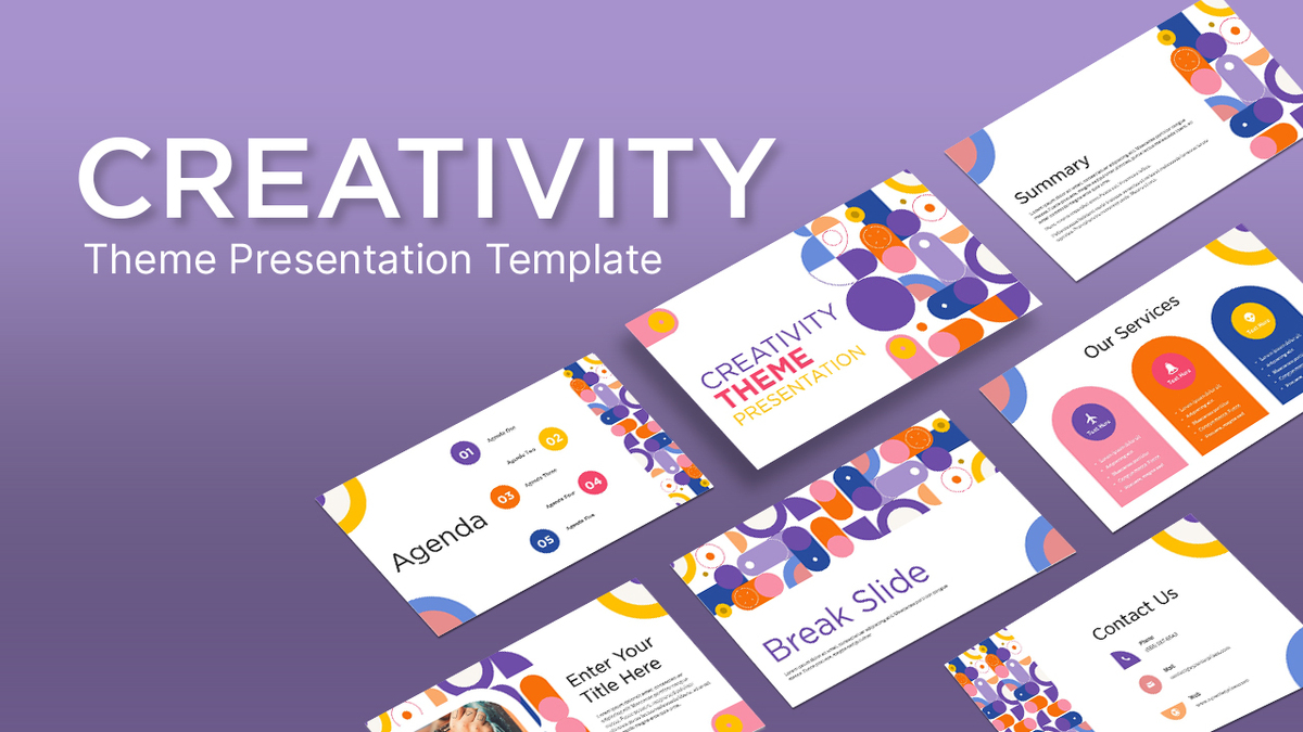 Creativity PowerPoint Theme featured image - SlideBazaar