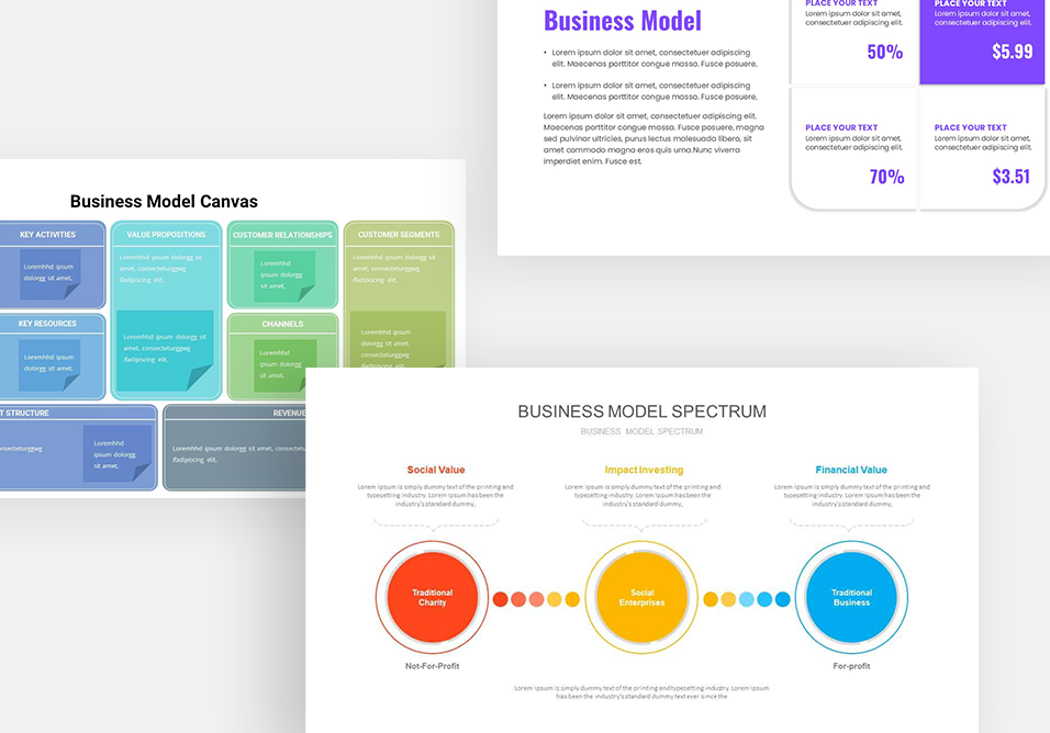 Business Model Templates for PowerPoint and Google Slides