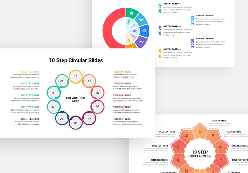 Circular Templates for PowerPoint and Google Slides
