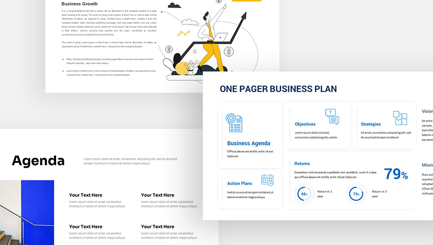 Minimal Presentation Templates for PowerPoint and Google Slides