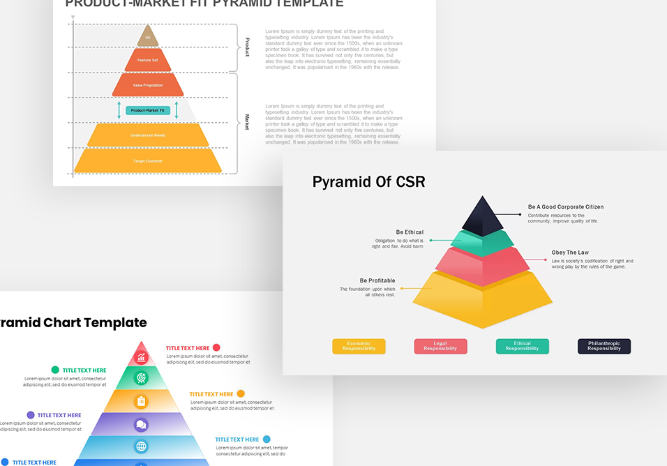 Pyramid Templates for PowerPoint and Google Slides
