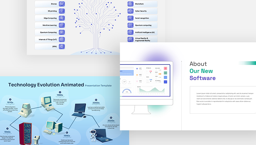 Software Development Templates for PPT and Google Slides